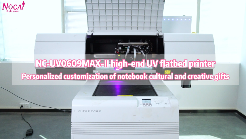 0609MAX High-End UV Printer Notebook Gift Box Customization