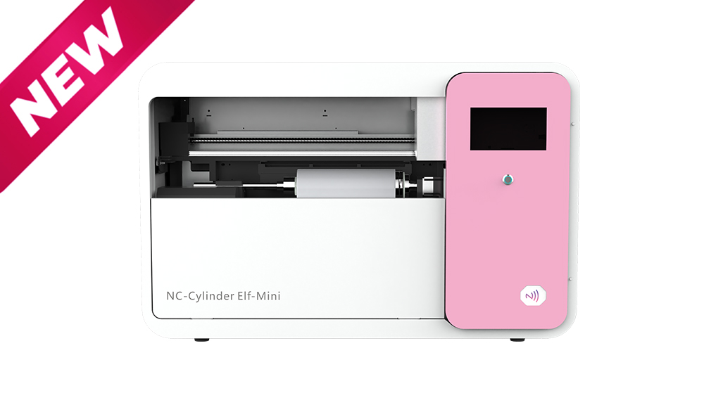 Mini desktop・UV printer for thermos cups NC-Cylinder Elf-Mini